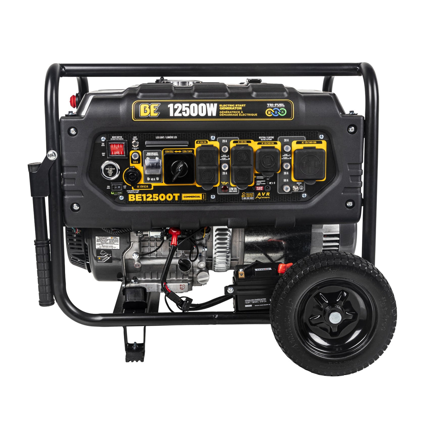 Buy TRI-FUEL Portable Generator BE Power Equipment | 12,500W — My ...