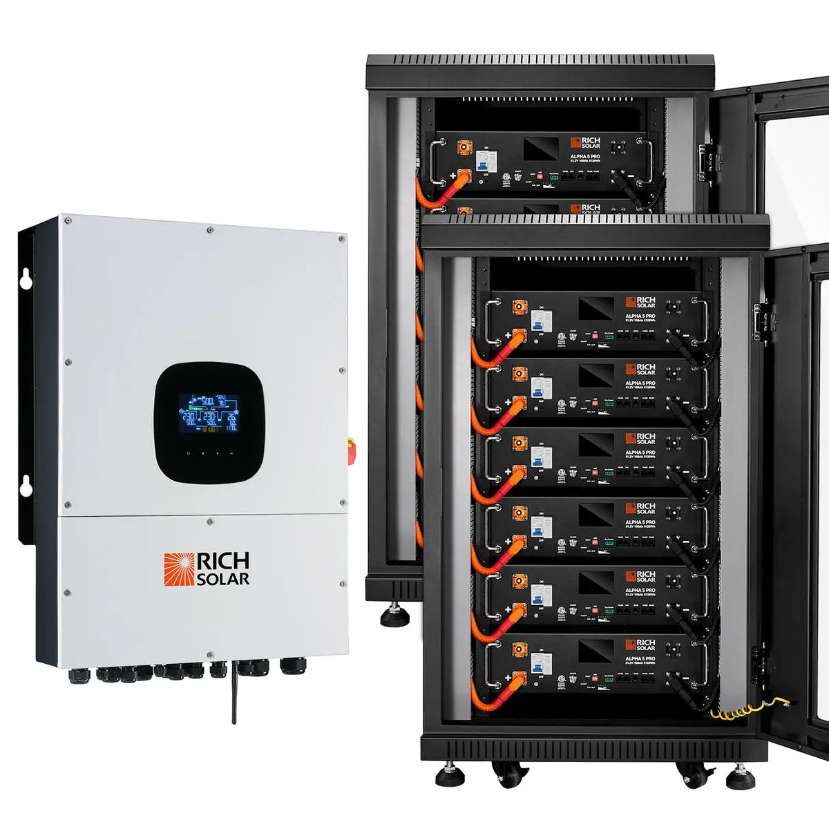 Buy Rich Solar NOVA 12K PV Hybrid Inverter Solar Kit — My Generator Plus