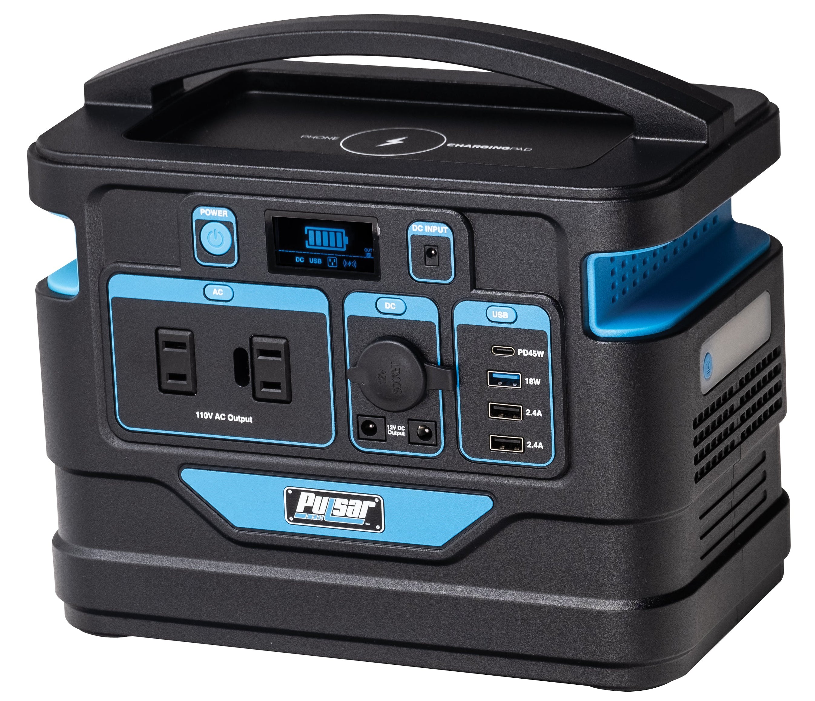 Buy Pulsar 500 Watt Lithium-Ion Portable Power Station — My Generator Plus